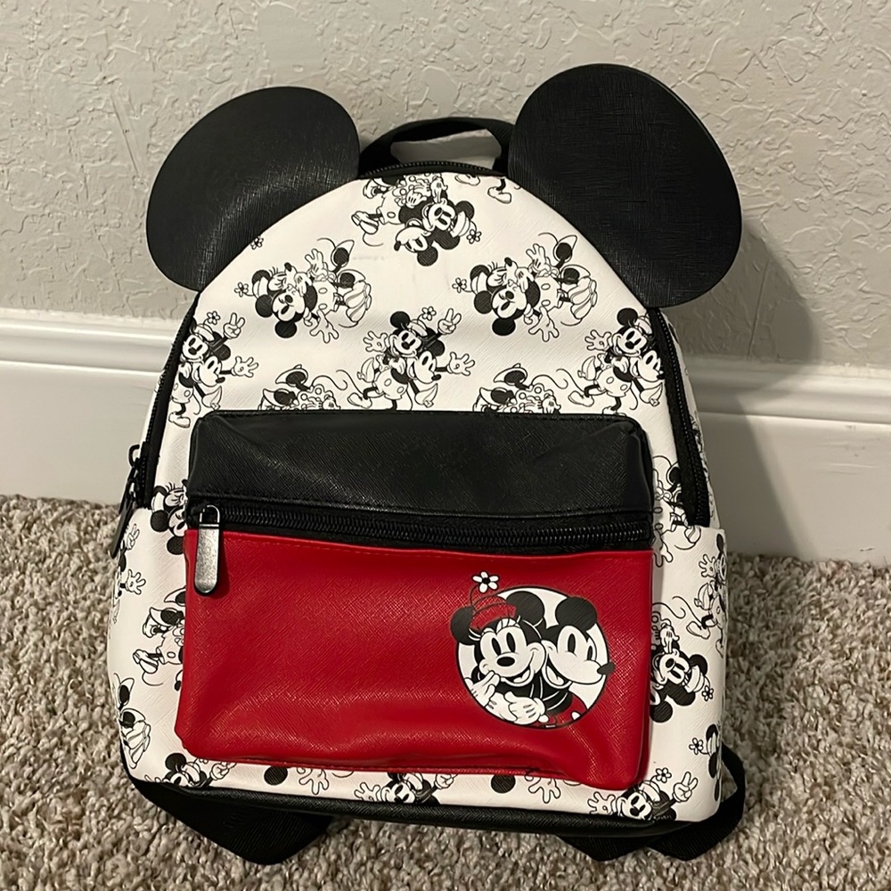 Mickey And Minnie Mouse Mini Backpack - Gem